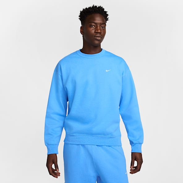Blue Hoodies Sweatshirts. Nike CA
